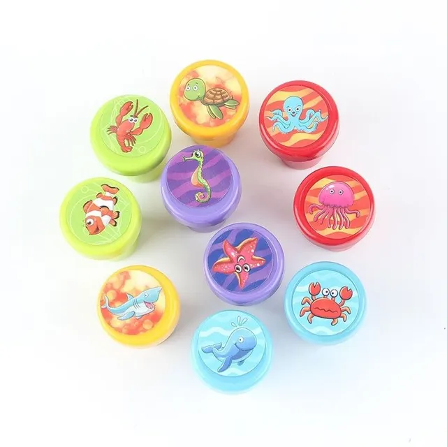 Children's stamps 10 pcs · UZO