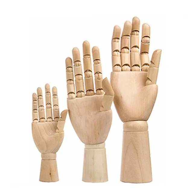 Wooden model of a hand · UZO