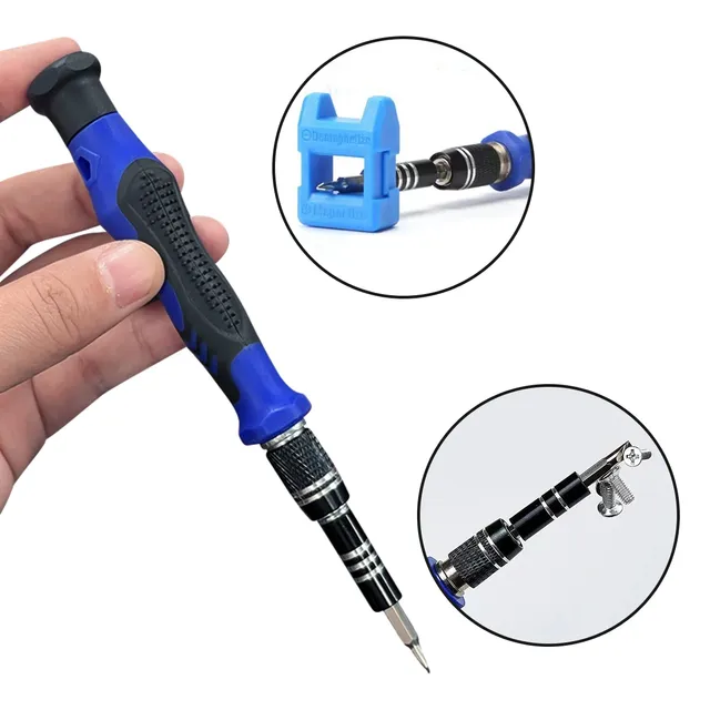 Universal precision screwdriver set 142 in 1 with 120 magnetic bits · UZO