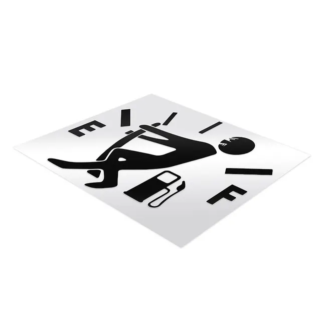 Sticker for fuel car · UZO