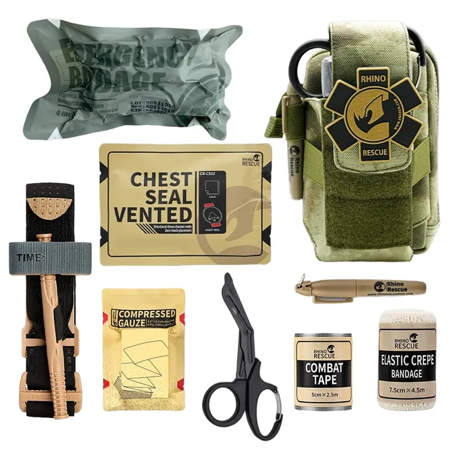 Military first aid kit Survival kit SOS box Tactical box for survival ...
