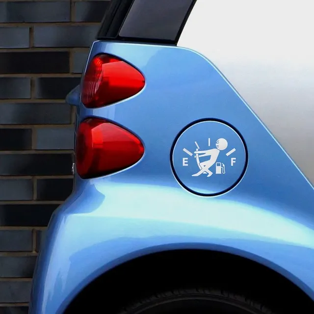 Sticker for fuel car · UZO