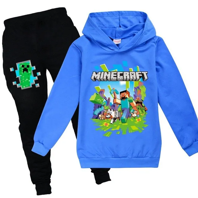 Children's game comfortable tracksuit Minecraft · UZO