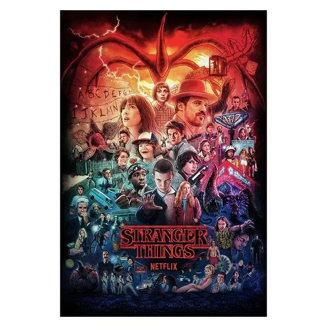 Bombastic Stranger Things posters · UZO