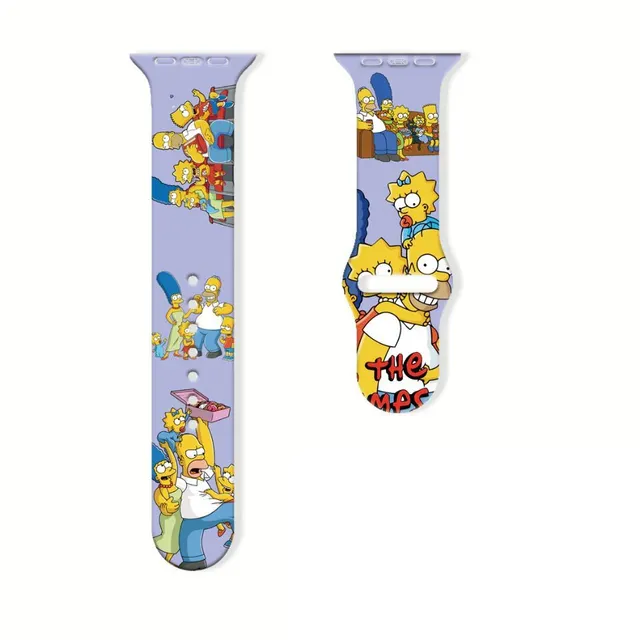 Simpsons silicone strap for Apple Watch · UZO