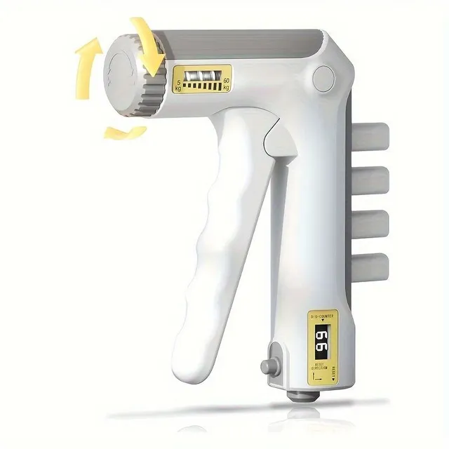 Mechanical gripper with counter: Train hand and finger strength with ...