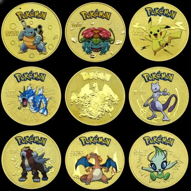 Pokémon Commemorative Metal Coins · UZO
