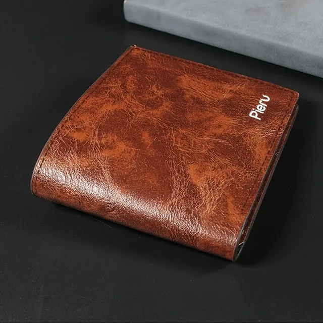 Practical driver's license case and PU leather documents for men · UZO