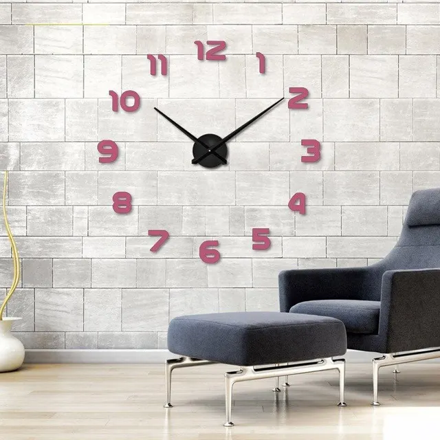 Large 3D Wall Clock · UZO