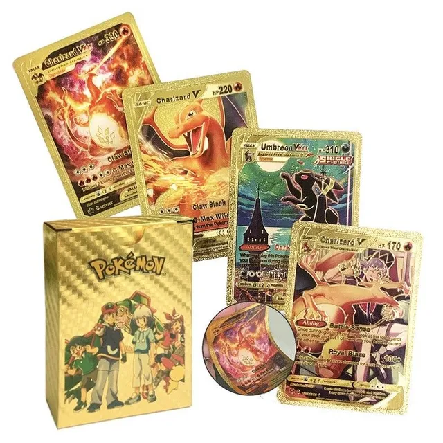 Package Pokemon cards VMax Shiny Pokemon cards Collectors cards Pokemon ...