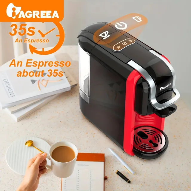 5v1 pocket coffee maker for espresso and other drinks · UZO