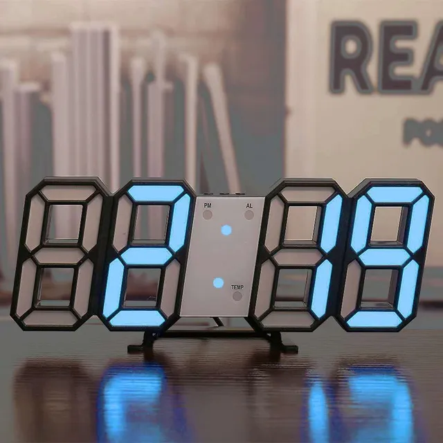 Decorative large LED digital clock · UZO