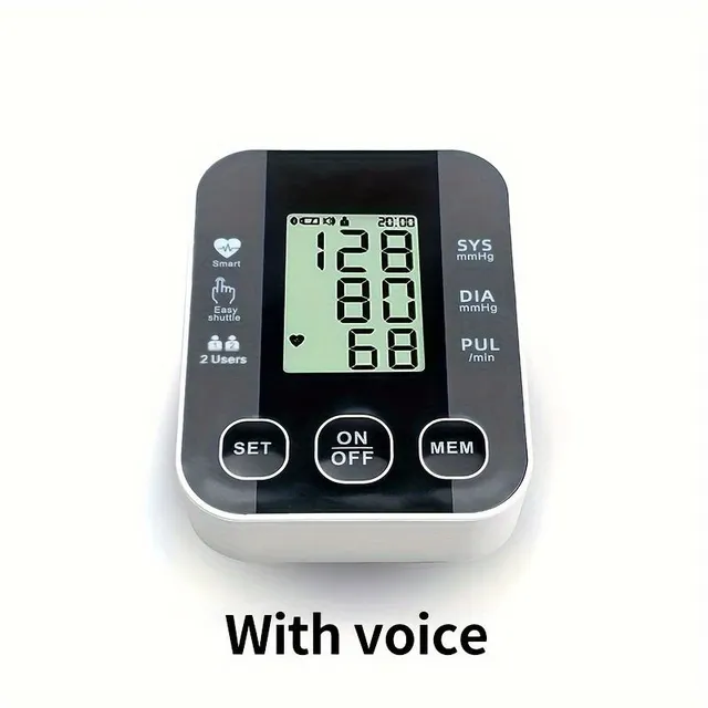 High accuracy digital arm blood pressure monitor for home use · UZO