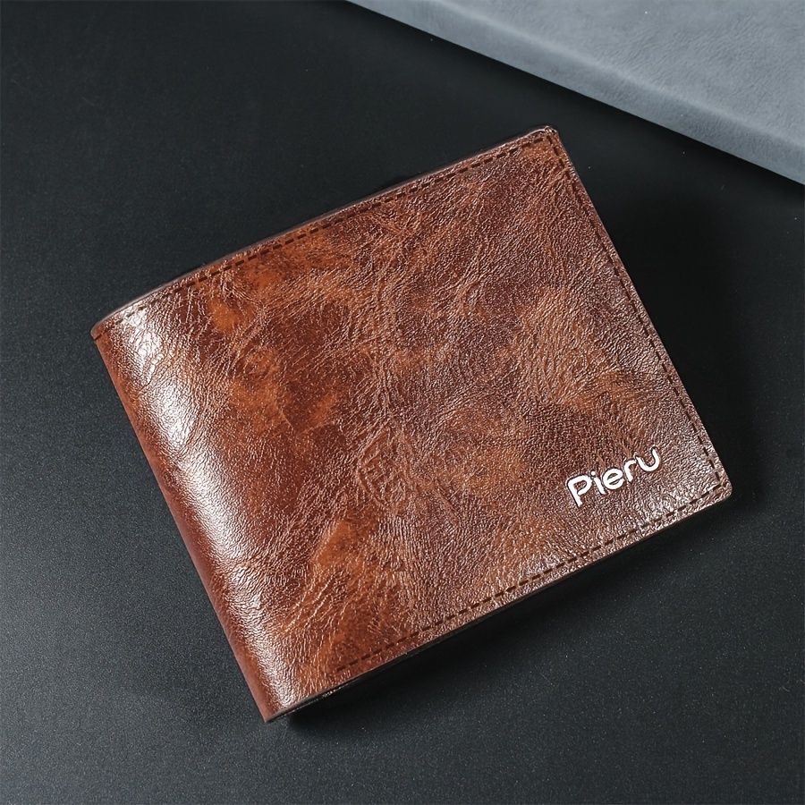 Practical driver's license case and PU leather documents for men · UZO