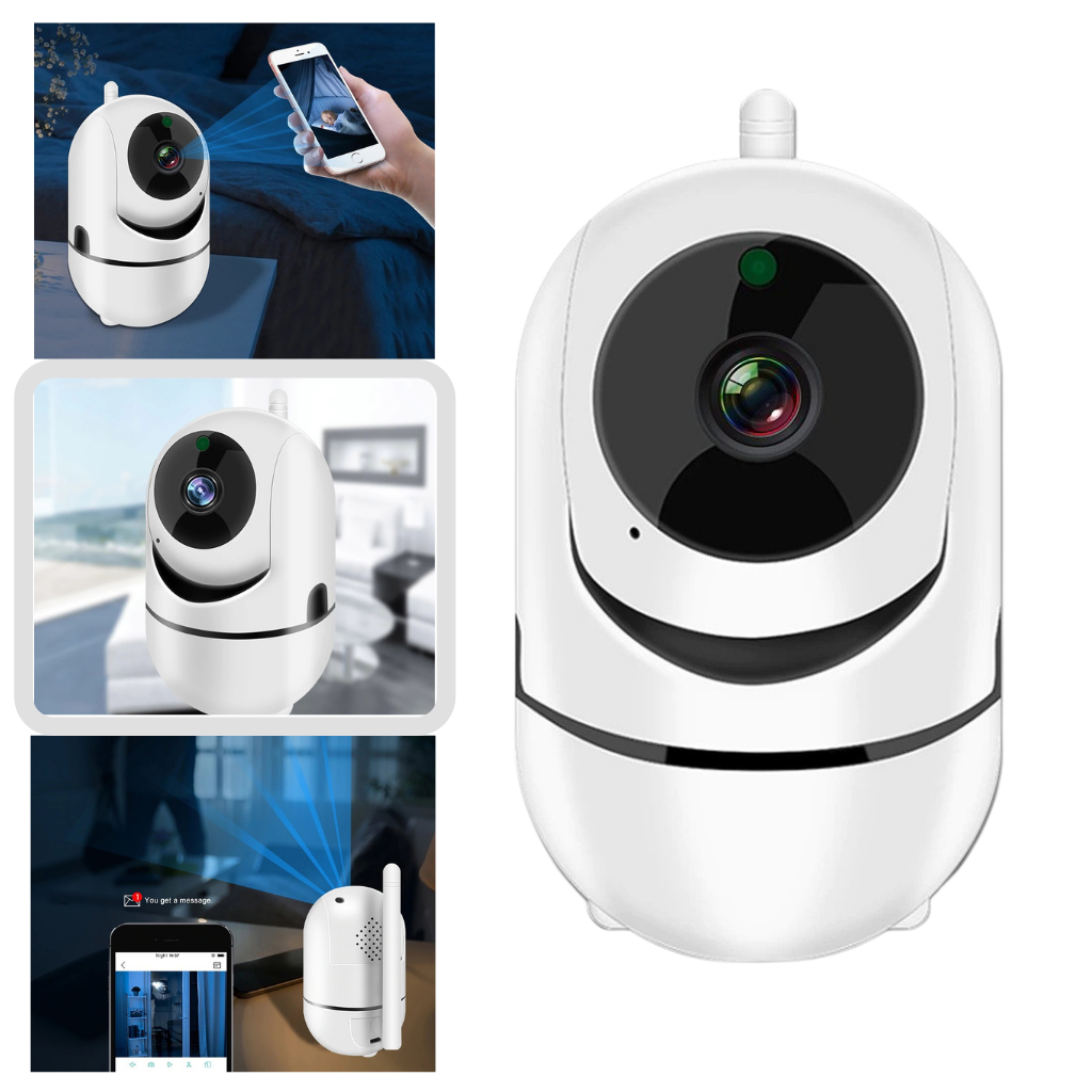 Wireless HD security camera with sound and motion detection